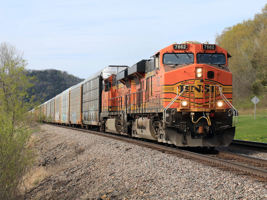BNSF 7662